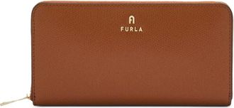 Furla Femme, Accessoires, Brun, Taille: ONE Size Camelia XL Zip Around