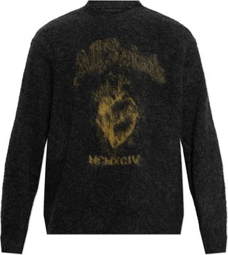 AllSaints Scared Pullover - - Knitwear - Herren - Grau - S