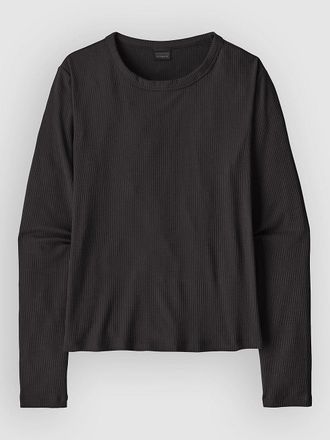 Patagonia Rib Knit Top T-Shirt noir