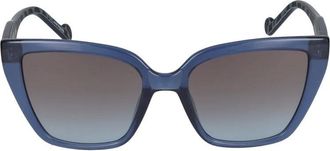 Liu Jo Femme, Accessoires, Bleu, Taille: 53 MM Lj749S Lunettes de soleil