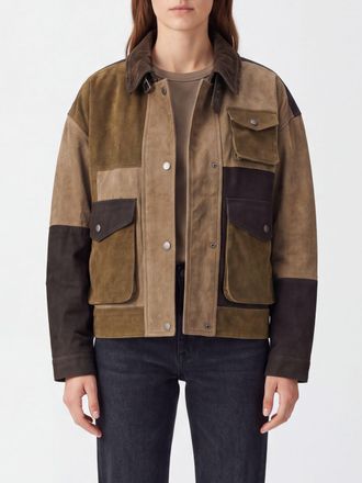 Isabel Marant Veste utilitaire imprim&eacute;e Risla en coton avec ceinture
