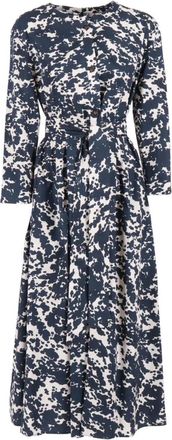 Max Mara Femme, Robes, Bleu, Taille: 38 FR Abito Pesche