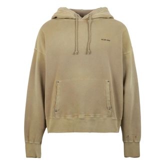 Golden Goose Homme, Sweatshirts et sweats &agrave; capuche, Beige, Taille: L SweaT-shirt &agrave; capuche Vintage Cartouche