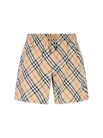 Burberry Beach Shorts Check