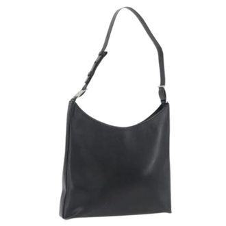 Ferragamo Sac bandouli&egrave;re en cuir Pre-owned - Femme - Pre-owned - Noir - Taille: ONE Size