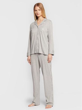 Lauren Ralph Lauren Pyjama ILN92196 Grau Regular Fit