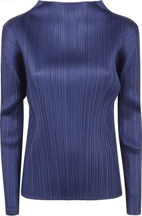 Issey Miyake Femme, Tops, Bleu, Taille: 46 FR Monthly Colors: January T-Shirt