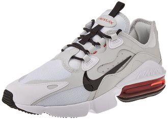 Nike Nike Herren Air Max Infinity 2 Sneaker, White Black University Red Pho, 44.5 EU