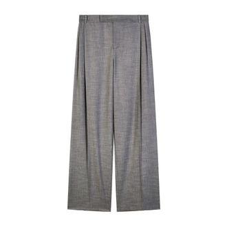 Patrizia Pepe Weite Hosen - - Trousers - Damen - Grau - L