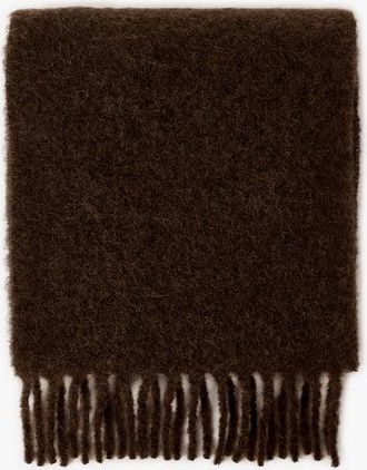 Saison 1865 gemischter Alpakaschal - Rose