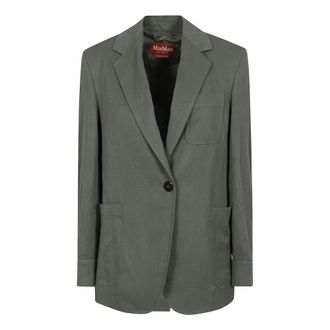 Max Mara Femme, Vestes, Vert, Taille: 42 FR Max Mara Studio Vestes