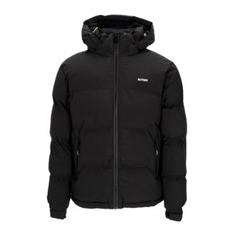 Iuter Puff Daunenjacke mit hohem Kragen - - Jackets - Herren - Schwarzk - XL