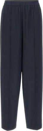 Fabiana Filippi Femme, Pantalons, Bleu, Taille: 42 FR Straight Pantalons