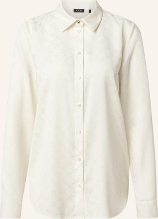 Joop Hemdbluse Bliss Aus Jacquard weiss