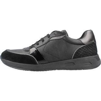 Geox Stylische Sneakers f&uuml;r den Alltag - - Shoes - Damen - Schwarzk - 38 EU