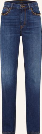 Etro Etro Straight Jeans Mit Nieten blau