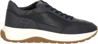 Hogan Homme, Chaussures, Bleu, Taille: 43 1/2 EU Baskets Hi-Light