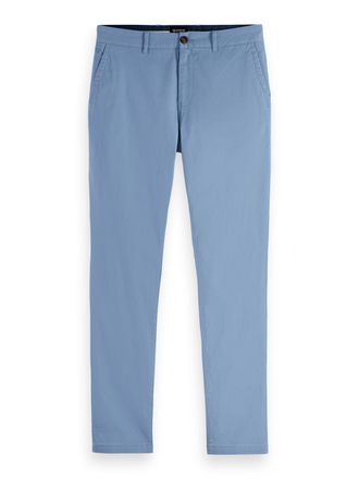 Scotch & Soda Stuart Chino - Slim Fit, Faded Denim 410, 32 W / 32 L