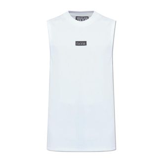 Versace Jeans Couture Homme, Tops, Blanc, Taille: M Débardeur sans manches