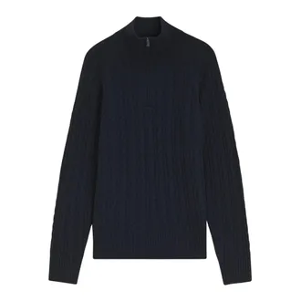 HUGO BOSS Pull H-Furore - Homme - Pulls - Bleu - Taille: M