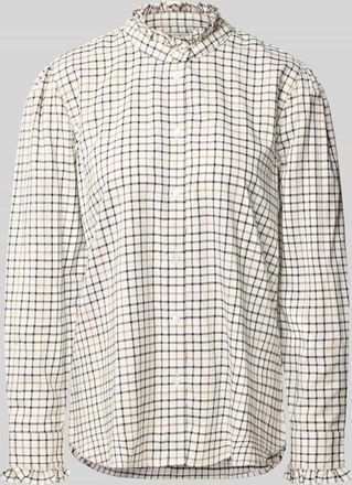 Barbour Relaxed Fit Langarmbluse aus Lyocell-Mix Modell FAREHAM