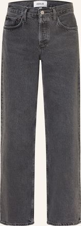 A Gold E Agolde Straight Jeans schwarz