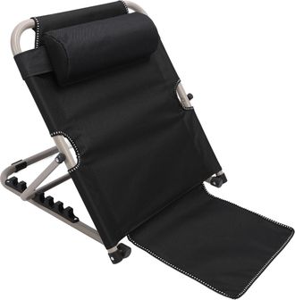 Brrnoo Hebebett-R&uuml;ckenlehne, Tragbar, Klappbar, Verstellbar, Sit-up-R&uuml;ckenlehne mit Komfortkissen, Winkel&auml;nderung, Bett-R&uuml;ckenlehne, Unterst&uuml;tzung Am Strand,