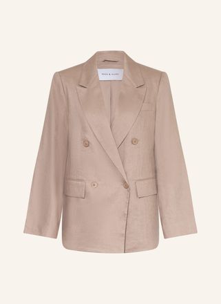 Mrs & Hugs Mrs & Hugs Leinenblazer beige