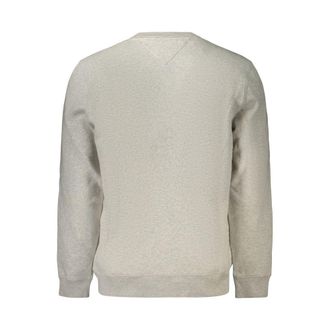 Tommy Hilfiger Logo-Embroidered Cotton Sweatshirt - Gray