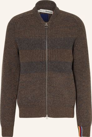 Barbour Strickjacke braun