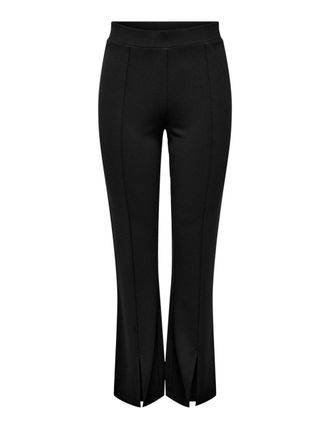 Jacqueline de Yong Damen JDYPRETTY Flare Slit Pant JRS NOOS Hose, Black, M/32