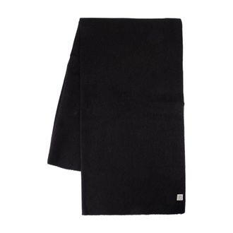 Toteme Wool Scarf - Black