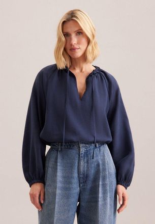 Seidensticker Klassische Bluse Schwarze Rose Tunika Uni