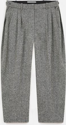 Stella McCartney Dawson Wool Trousers, Woman, Grey, Size: 44