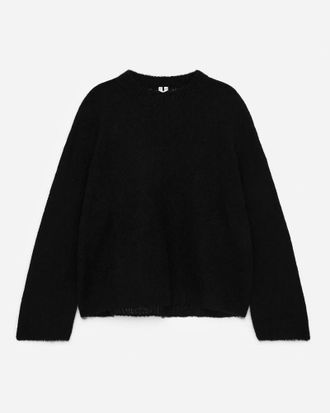 Arket Pullover Aus Wolle Und Mohair -Schwarz