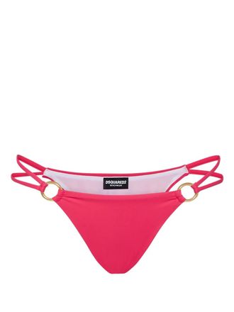 Dsquared2 bas de bikini à découpes - Rose