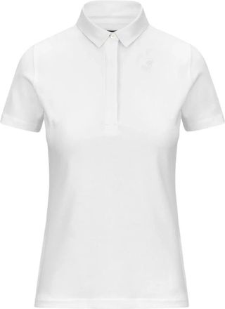 K-Way Femme, Tops, Blanc, Taille: 42 FR Amedea Pique Polo