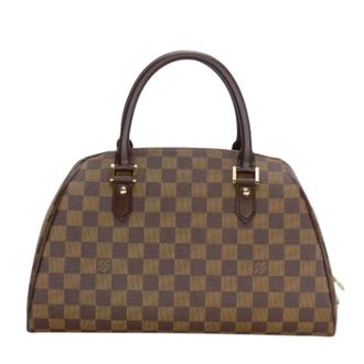 Louis Vuitton Sac &agrave; main en toile Pre-owned - Femme - Pre-owned - Brun - Taille: ONE Size