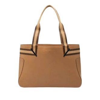 Gucci Sac cabas en toile Pre-owned - Femme - Pre-owned - Brun - Taille: ONE Size