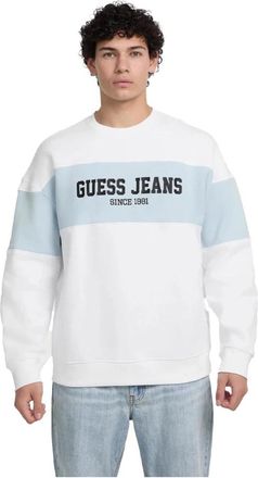 Guess Sweatshirt - - Sweatshirts & Hoodies - Herren - Wei&szlig; - S