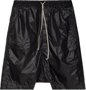 Rick Owens Homme, Shorts, Noir, Taille: L Drawstring Pods Shorts