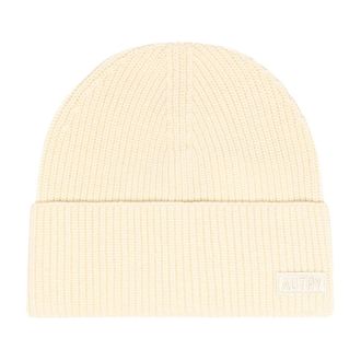 Autry Gerippte Beanie - - Accessories - Herren - Beige - ONE SIZE