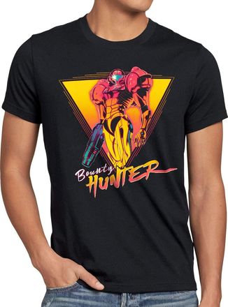 style3 Bounty Hunter Herren T-Shirt lite Gamer SNES Samus, Gr&ouml;&szlig;e:3XL
