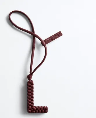 Bottega Veneta Charm Lettre L - Bordeaux - Unisex - Unisex