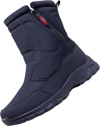 Generic Bottes de neige pour homme - Doublure chaude - Chaussures dhiver - Chaussures pieds nus - Chaussures dhiver - Chaussures de randonn&eacute;e - Antid&eacute;rapantes
