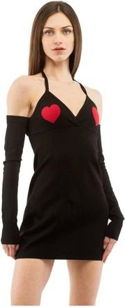 Moschino Femme, Robes, Noir, Taille: 38 FR Short Dress