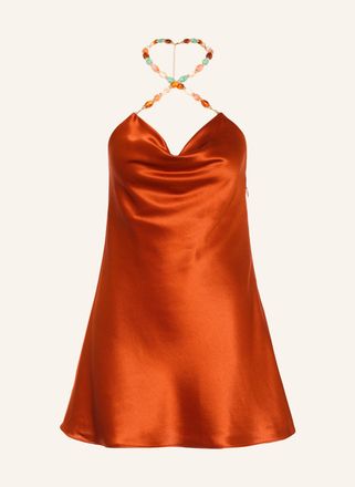 Retrof&ecirc;te Retrof&ecirc;te Cocktailkleid Marve Mit Schmuckperlen orange