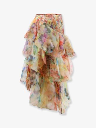 Zimmermann Womens Maxi Skirt Luna Multicolour Polyester