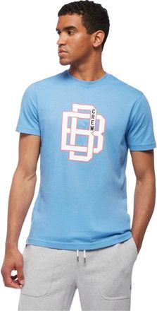 Brooks Brothers Homme, Tops, Bleu, Taille: XS Graphic T-Shirt