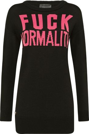 Philipp Plein Pullover Round Neck Ls Statement